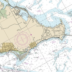 Nautical Charts of Carlos Bay to Redfish Bay Including Copano Bay ...
