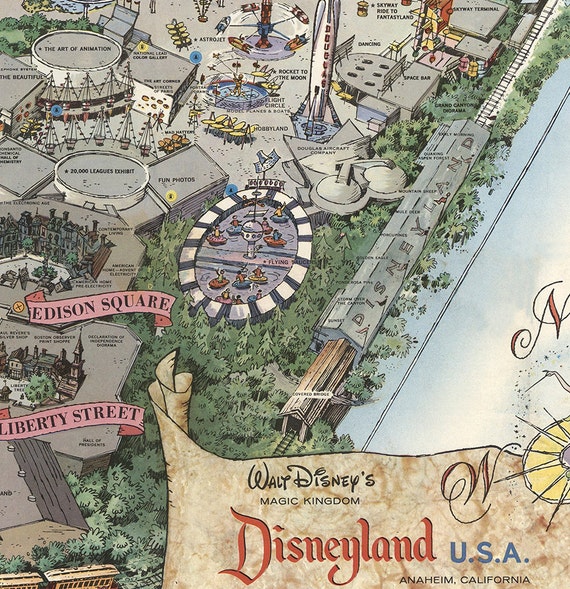 Mapa 3d De La Calle Principal De Disneyland Disneyland Paris, Un