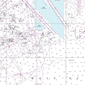NOAA Nautical Charts Cape St. George to Mississippi Passes 11360 Gulf ...