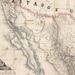Map of Mexico 1863. Carta General De La Republica Mexicana. Vintage ...
