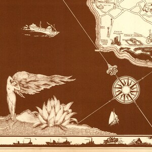 Map of Aruba. Home Deco Style Old Wall Vintage Reproduction - Etsy