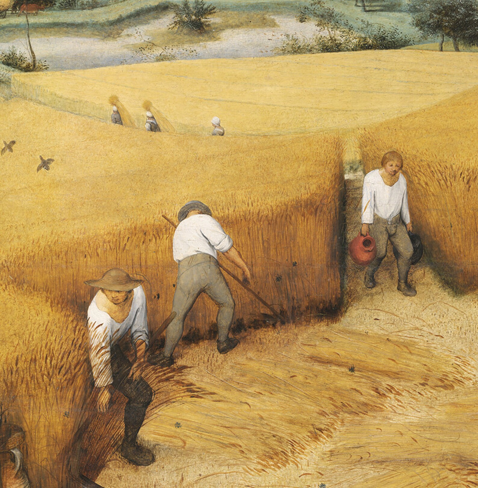 The Harvesters Pieter Bruegel the Elder 1565. Restoration - Etsy
