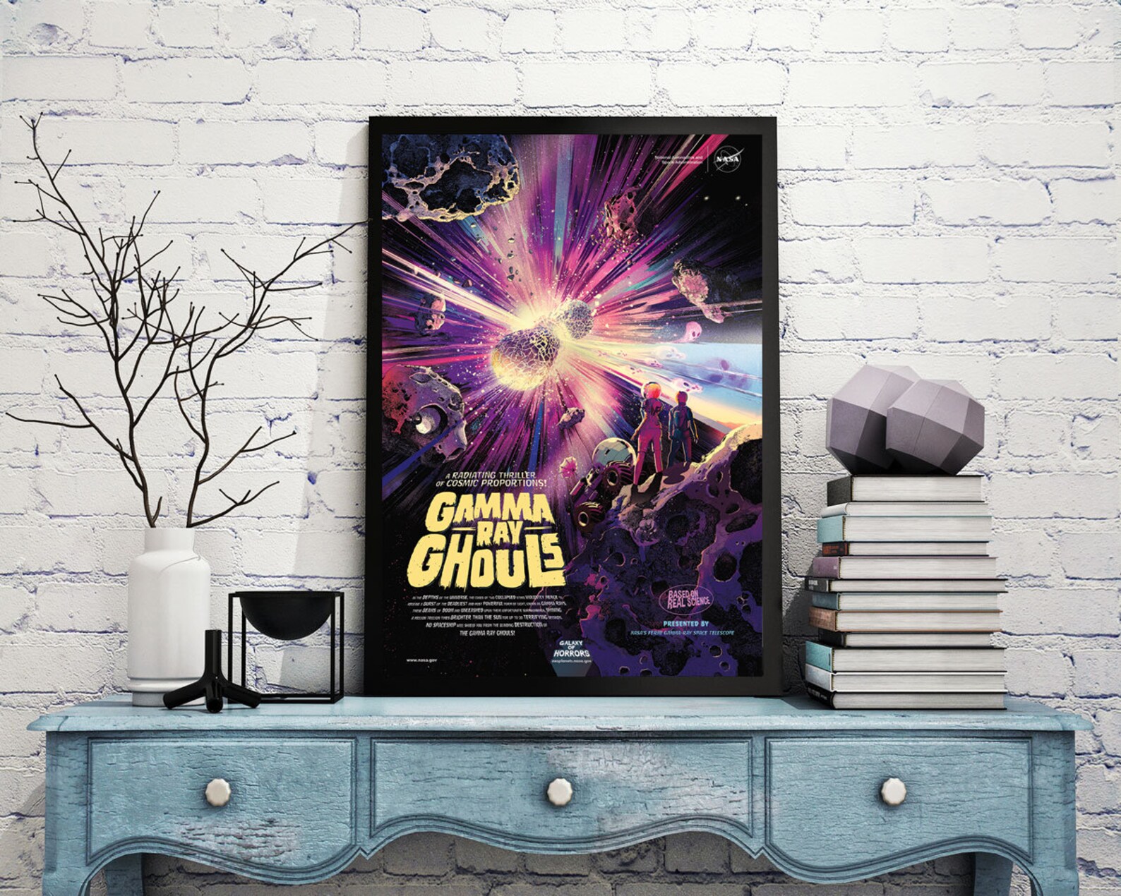 Gamma Ray Ghouls. Radiating Thriller of Cosmic Proportions. | Etsy