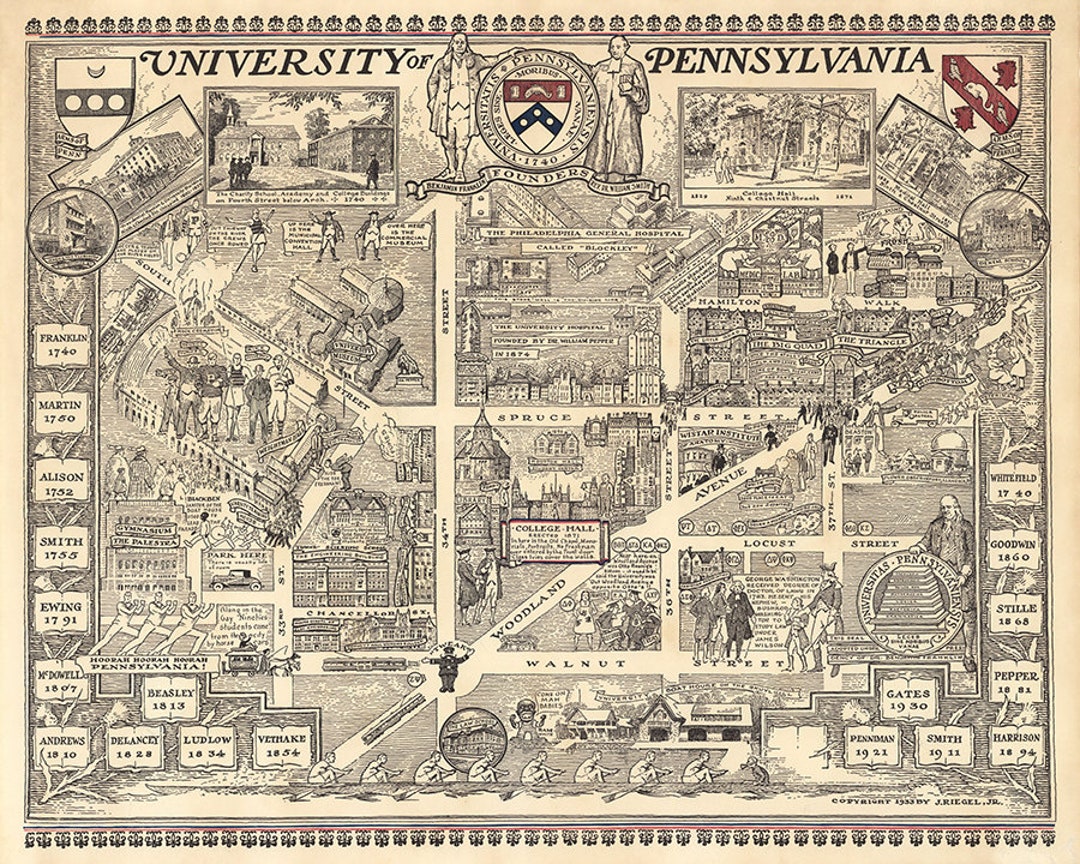 Upenn Campus Map