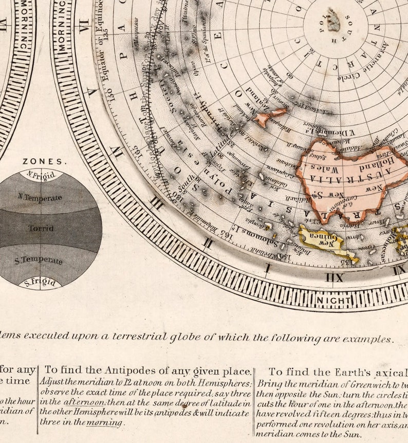 Geographical Diagram of the Earth : Adapted for Illustrating Its ...