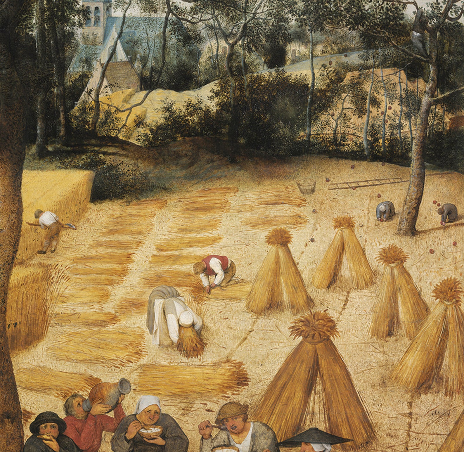 The Harvesters Pieter Bruegel the Elder 1565. Restoration - Etsy