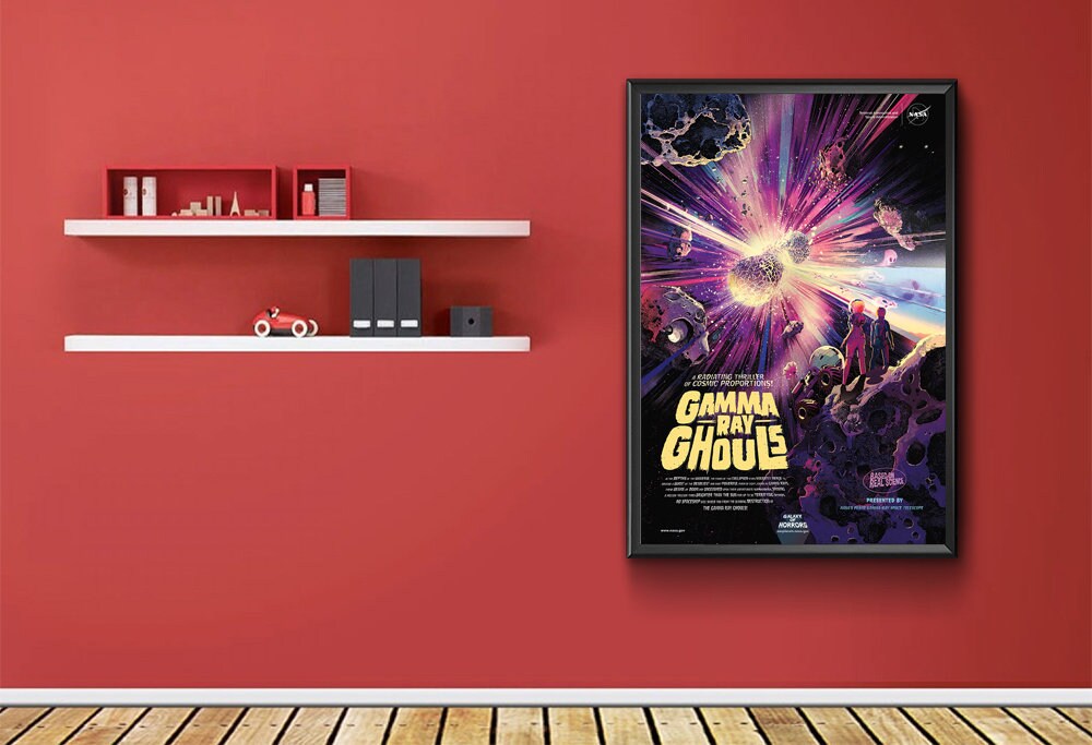 Gamma Ray Ghouls. Radiating Thriller of Cosmic Proportions. | Etsy