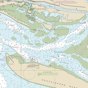 Nautical Charts of Morehead City Harbor, North Carolina. Radio Island ...
