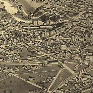 Map of Rochester, Gonic and East-rochester, Strafford County, New ...