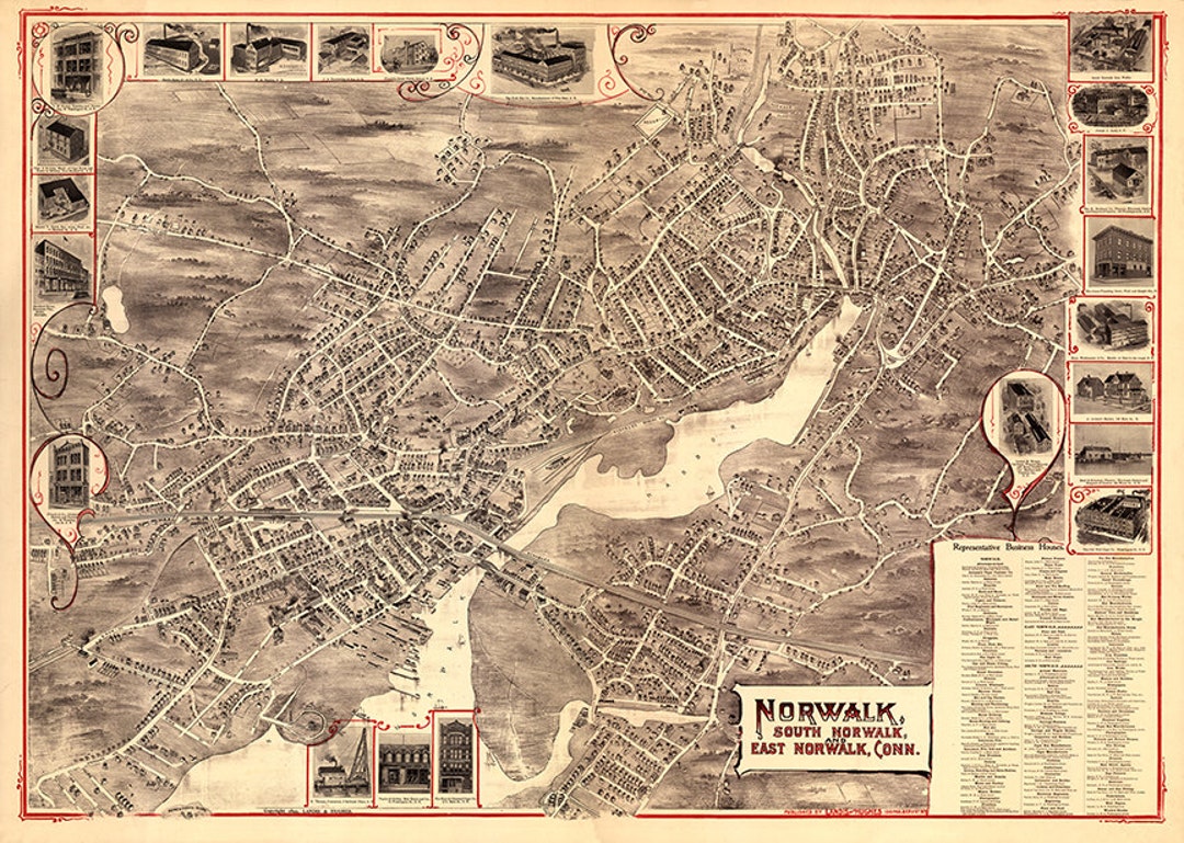 Norwalk, South Norwalk, and East Norwalk, Fairfield County, Conn ...