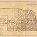 Map of State of Nebraska 1876. Vintage Home Deco Style Old Wall ...