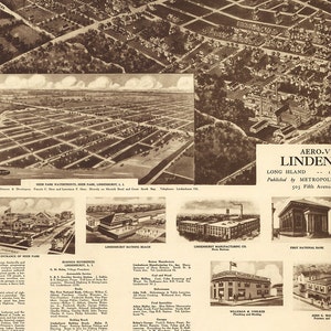 Map of Lindenhurst, Town of Babylon, Suffolk County, Long Island, New ...