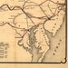 Map of the Great Central Railway Line of the West and Connecting Lines ...