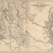 Map of King County, Washington WT., 1888. Vintage Restoration Hardware ...