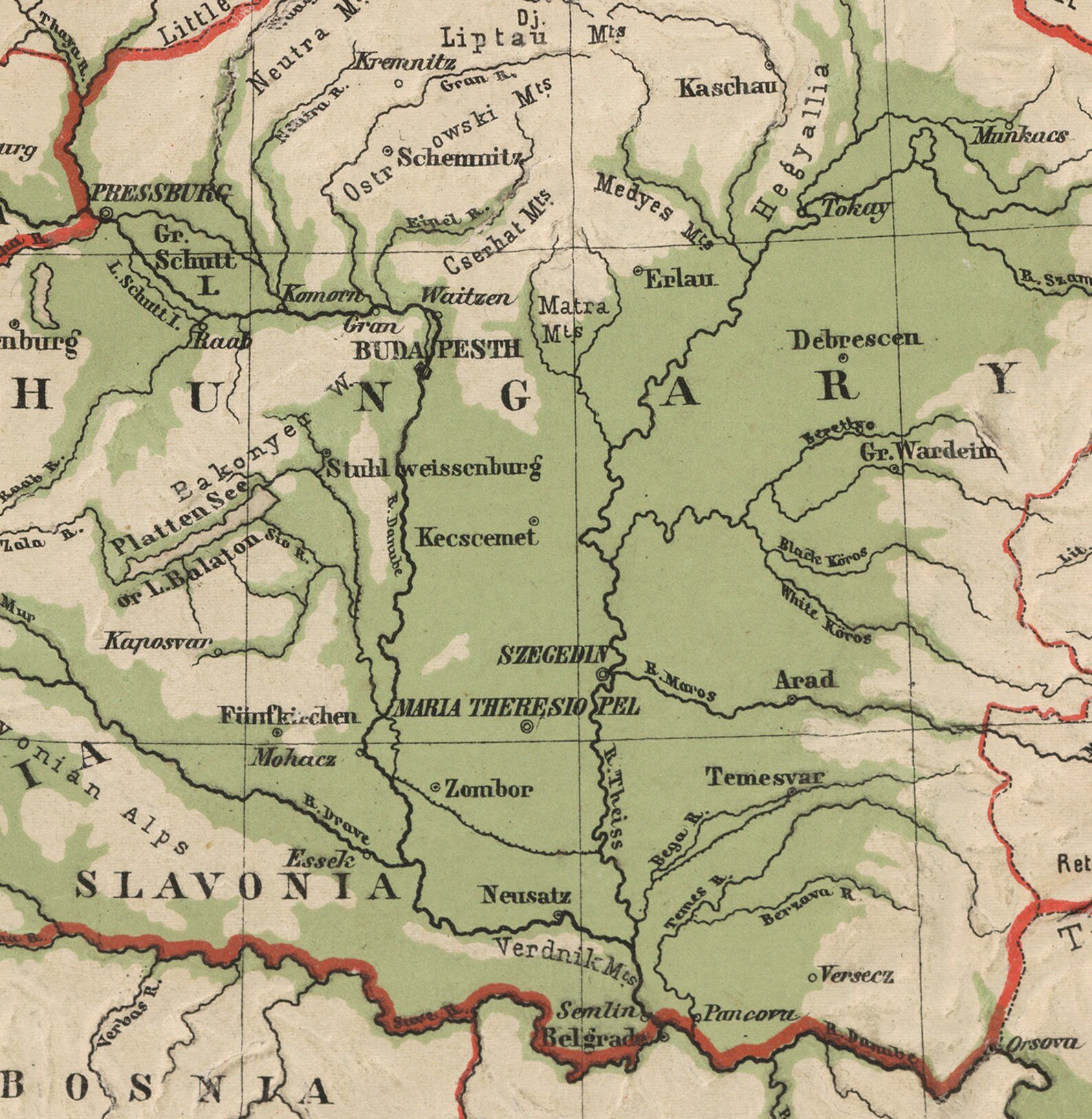 Map of Austro-hungarian Monarchy 1880. Vintage Home Deco - Etsy