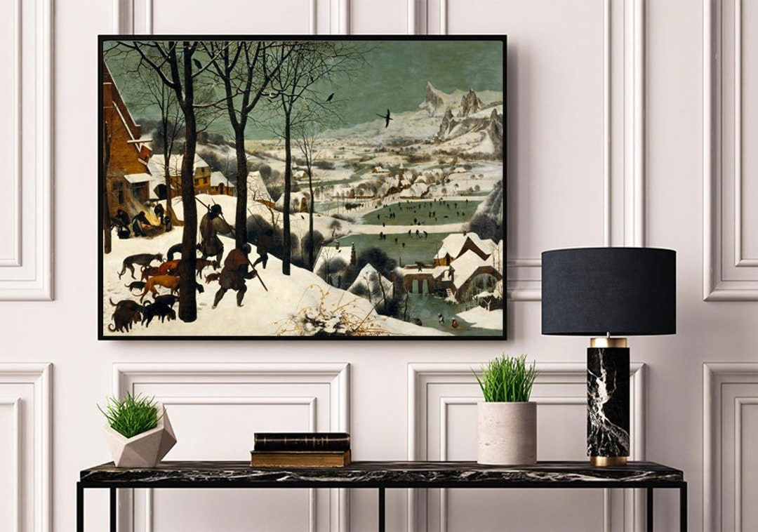 Pieter Bruegel the Elder - the Hunters in the Snow (winter). the Return ...