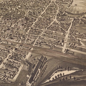 Map of Homestead, Allegheny Co., Pennsylvania, PA 1902. Restoration ...