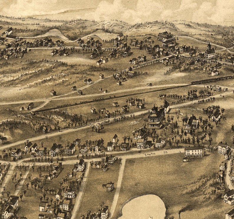 Map of Essex, Centerbrook & Ivoryton, Middlesex Co., Conn., Connecticut ...