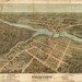 Map of Peshtigo, Marinette Co, Wisconsin, 1871. Restoration Hardware ...