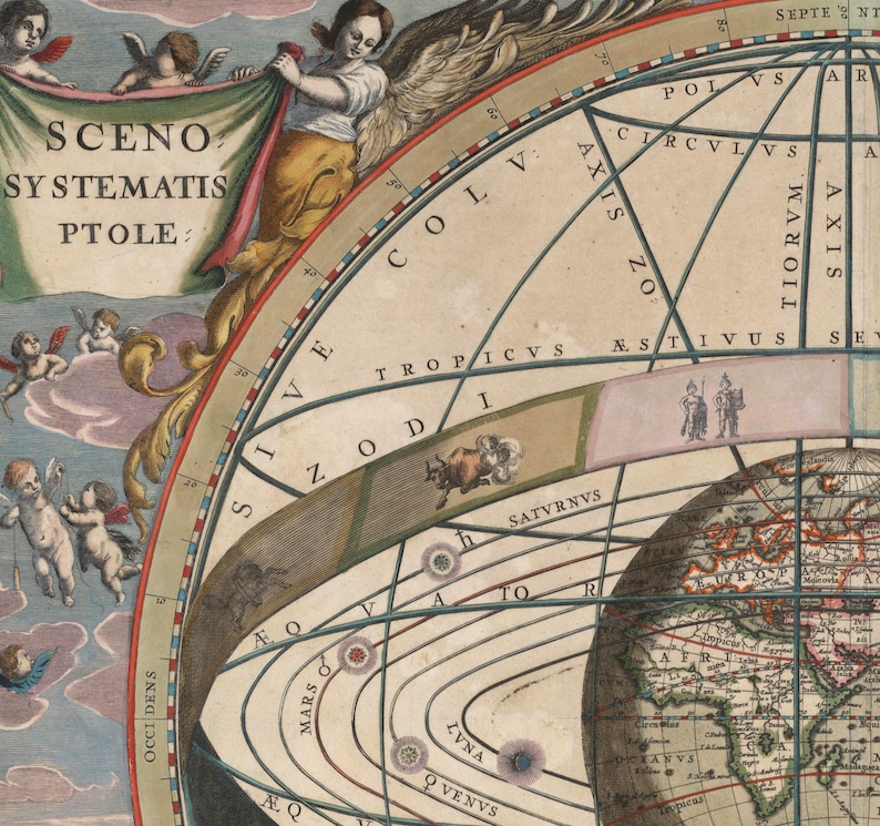 Celestial Plate 2: Scenographia Systematis Mvndani Ptolemaici by ...