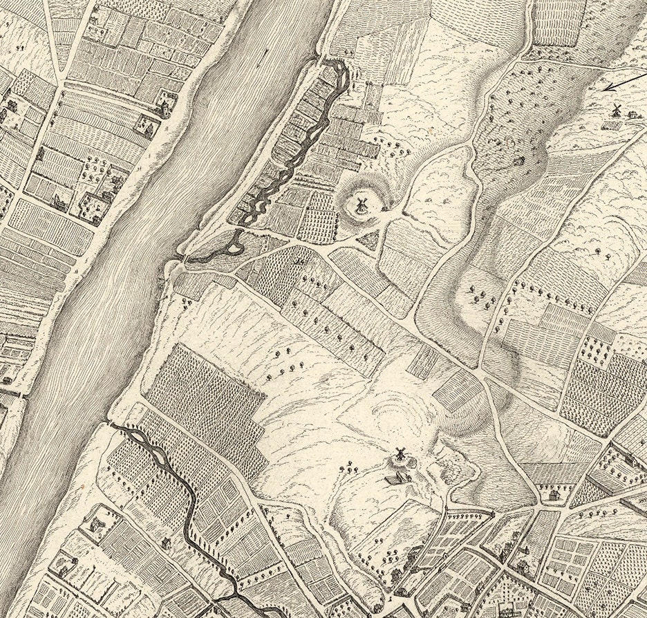 Map of Paris France 1380. Restoration Hardware Home Deco | Etsy