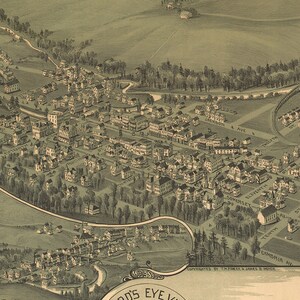 Map of Windber, Somerset Co, Pennsylvania, PA 1900. Restoration ...