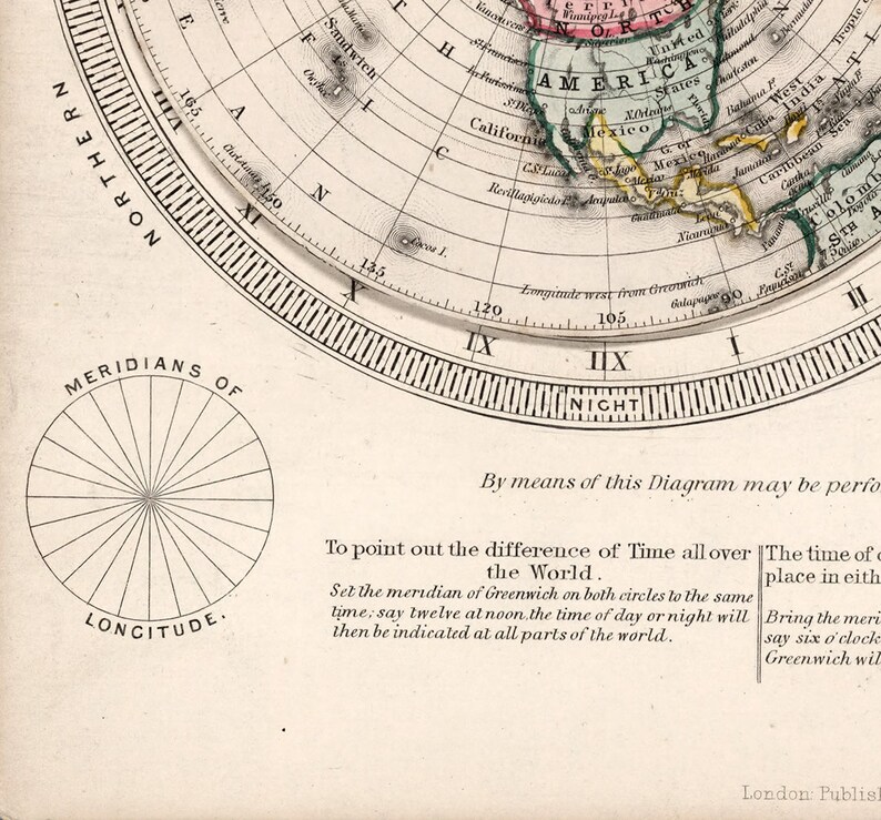 Geographical Diagram of the Earth : Adapted for Illustrating Its ...