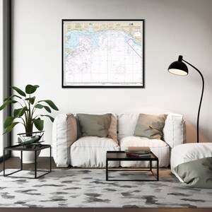 NOAA Nautical Charts Cape St. George to Mississippi Passes 11360 Gulf ...