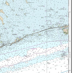 Florida Keys Map – Sombrero Key to Sand Key – NOAA Nautical Chart 11442 ...