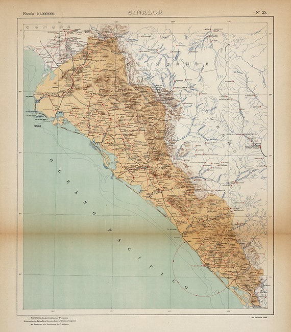 Sinaloa Map
