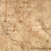 Map of Arizona, 1860. Restoration Hardware Home Deco Style Old Wall Map ...