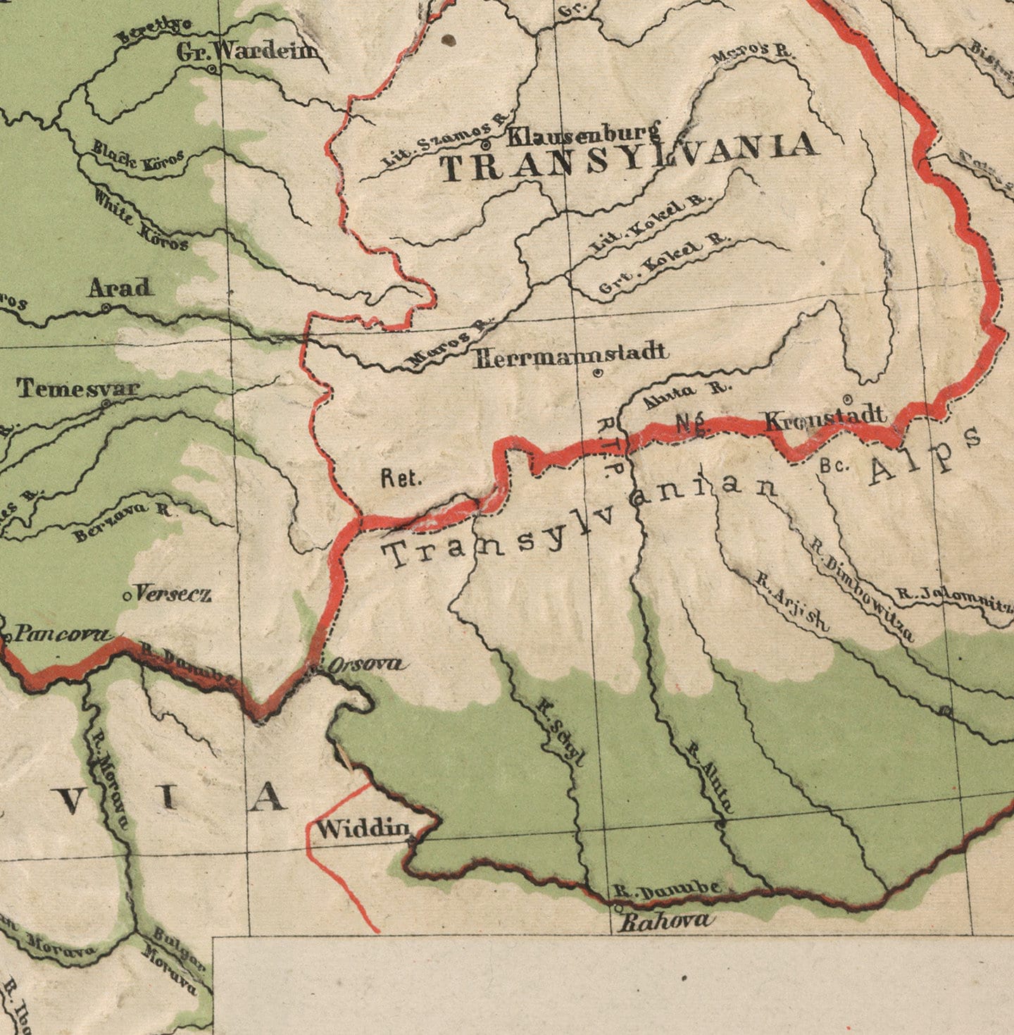 Map of Austro-hungarian Monarchy 1880. Vintage Home Deco - Etsy