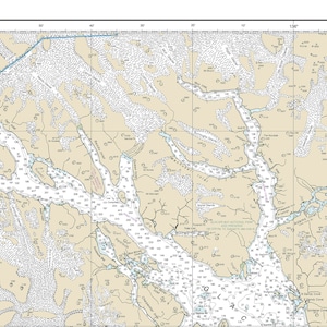 NOAA Nautical Charts of Stephens Passage to Cross Sound, Including Lynn ...