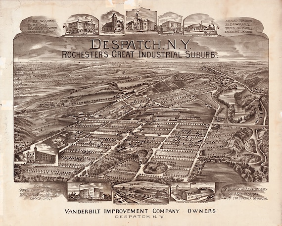 East Rochester Ny Map