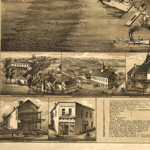 Map of Essex, Centerbrook & Ivoryton, Middlesex Co., Conn., Connecticut ...