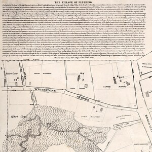 Map of Flushing, Queens Borough, Long Island, New York, NY Restoration ...