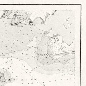 Map of Harbors of Captain's Island East and Captain's Island West ...