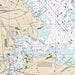 Nautical Charts of Baltimore Harbor Maryland 12281 Patapsco Marley Neck ...