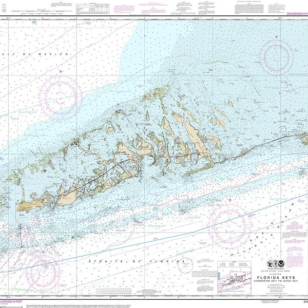 Cudjoe Key Map - Etsy
