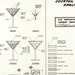 Cocktail Mixed Drinks Construction Chart. Restoration Hardware Home ...