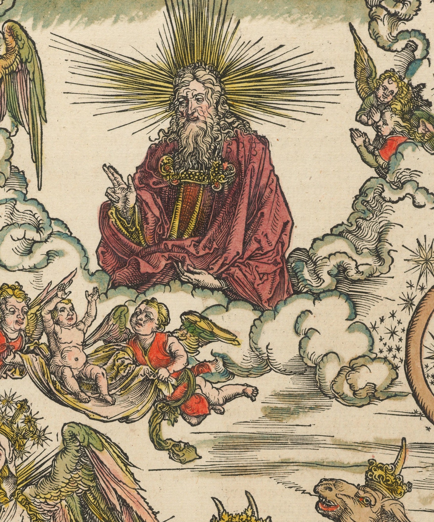 The Woman of the Apocalypse and the Seven-headed Dragon 35 by - Etsy