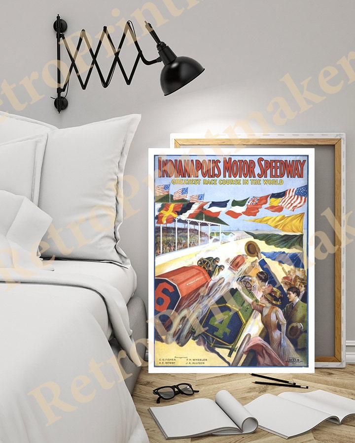 Indianapolis Motor Speedway greatest race course in the world | Etsy