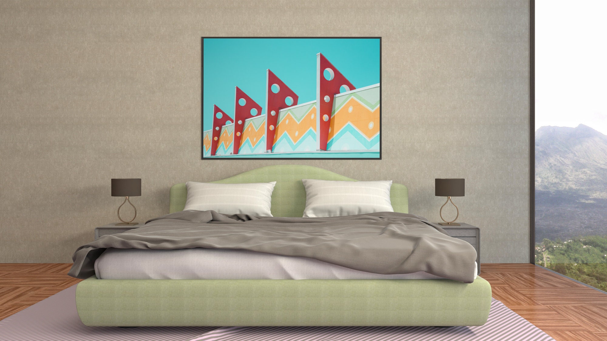 Art & Collectibles Wall Decor Visionary Art Saturated Color Playful ...