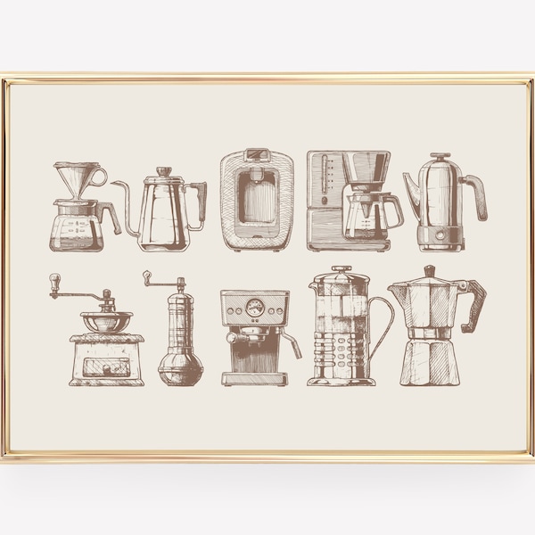 Coffee Print - Etsy