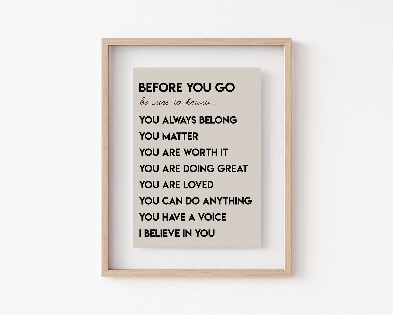 Affirmation Wall Art for Kids Inspirational Classroom Decor Kids Room ...