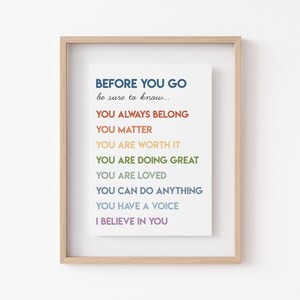 Growth Mindset Classroom Decor | Inspirational Poster | Affirmation ...