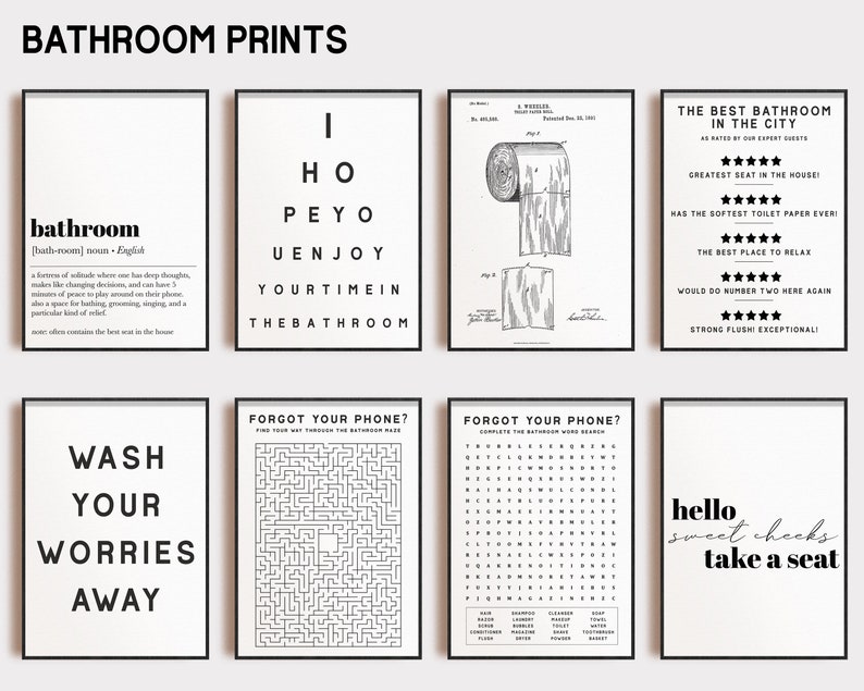 Airbnb Wall Art 48 PRINTABLES Airbnb Signage Airbnb - Etsy