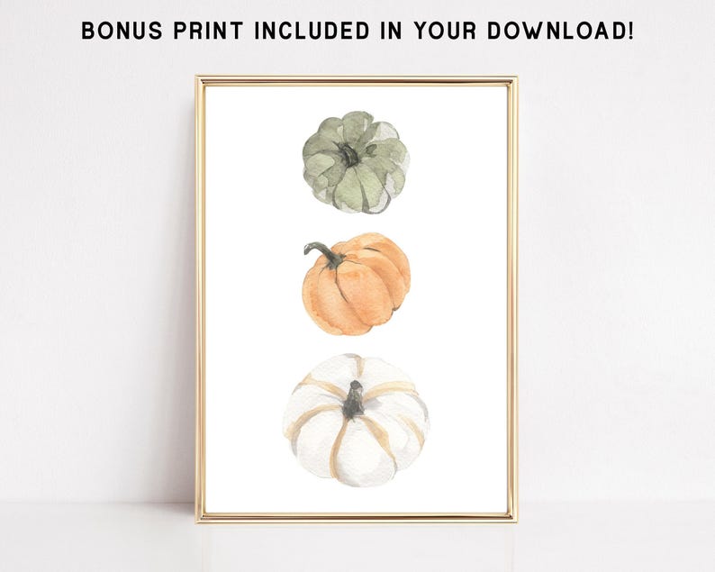 Printable Thanksgiving Decor | 16 Thanksgiving Art Prints | MEGA Bundle ...