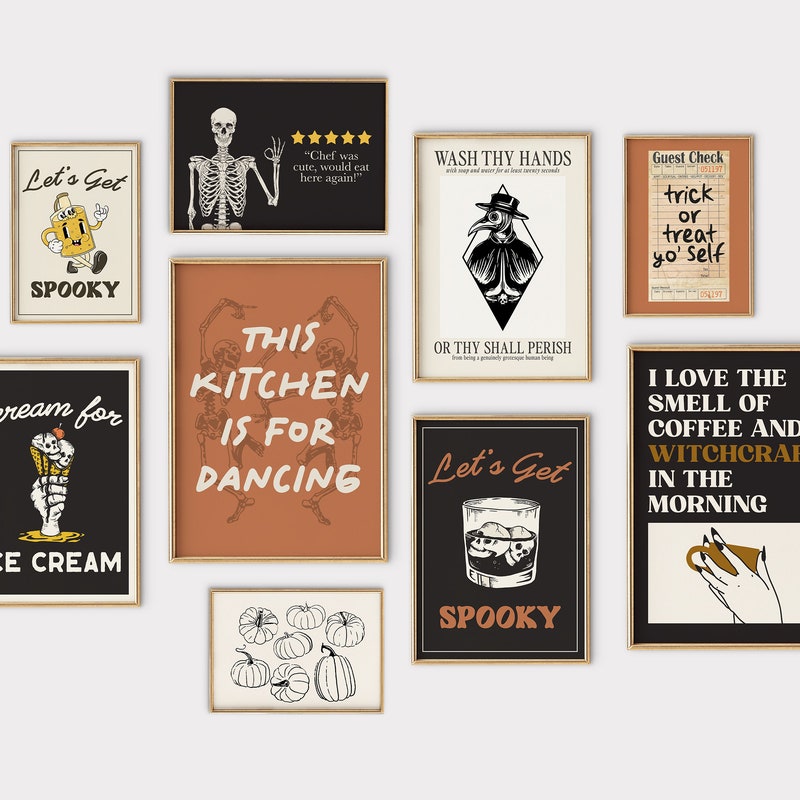 Halloween Kitchen - Etsy