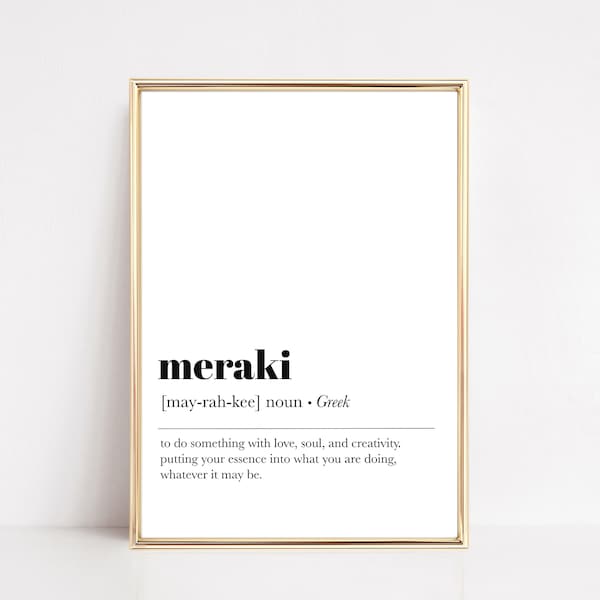 Meraki - Etsy